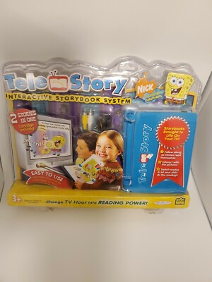 Jakks Pacific Telestory Console Learn to Read System - SpongeBob ...