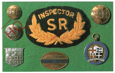 Picture Postcard- SOUTHERN RAILWAY, BADGES & BUTTONS [DALKEITH] | eBay UK