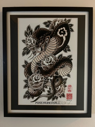 print art autographed signed framed mike rubendall | eBay