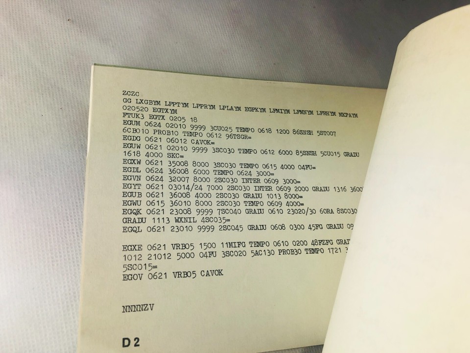 Aircraft Meteorology 3rd Issue June 1977 Part Six Diagrams Book Vintage ...