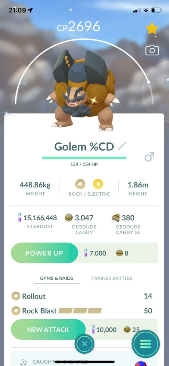 Shiny Golem