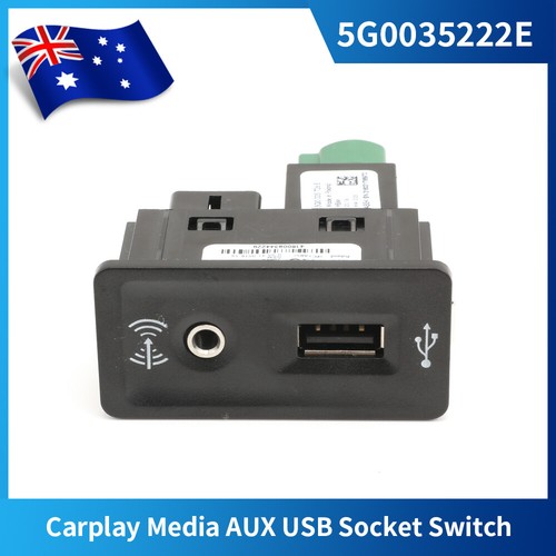 Carplay Media Module USB AUX Plug Switch 5G0035222E For VW GOLF OEM ...