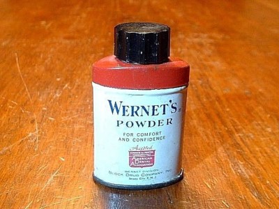 Vintage Wernet's Powder Sample Dental Advertising Tooth Powder Tin | eBay
