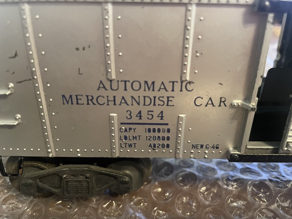 Lionel 3454 Pennsylvania Auto Merchandise Car 1946 Very Rare | eBay