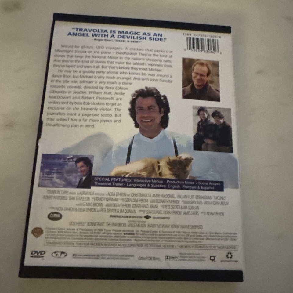 Michael (DVD, 1996, Full Screen) Brand New Sealed, John Travolta | eBay