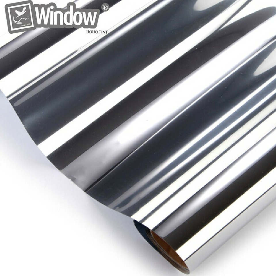 Silver Mirrored Window Film One Way Mirror Window Tint Privacy Protect ...
