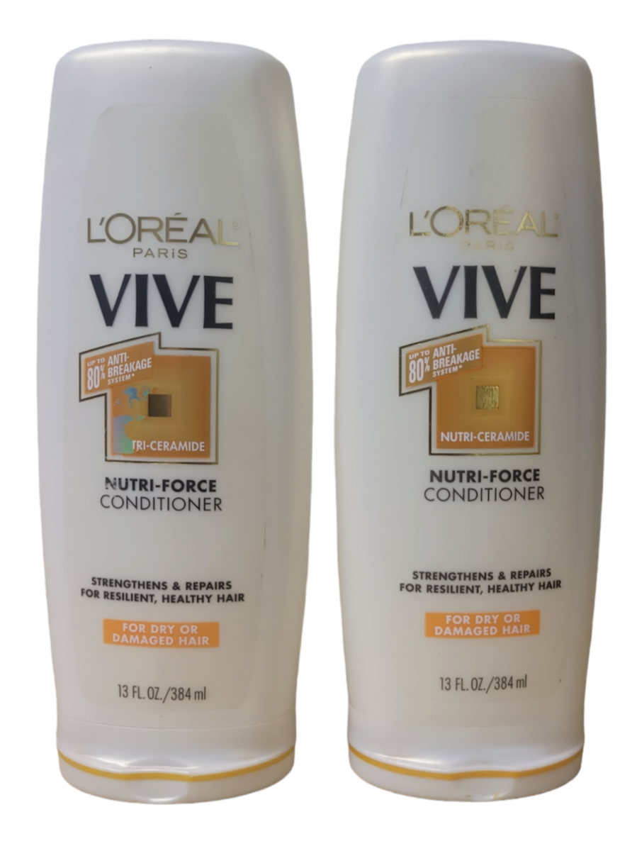 2 Pack Loreal Nutri Vive Revitalizing Conditioner Dry Damaged Hair 13 ...