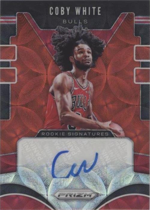 2019-20 Panini Prizm - Rookie Signatures Coby White #RS-CWT Choice ...