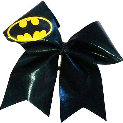 BATMAN spandex Cheer Hair Bow | eBay