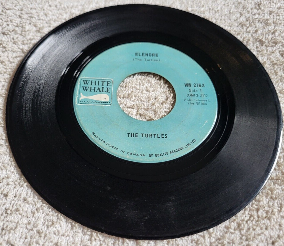 The Turtles – Elenore / Surfer Dan 1968 Rock Pop White Whale 45 RPM ...