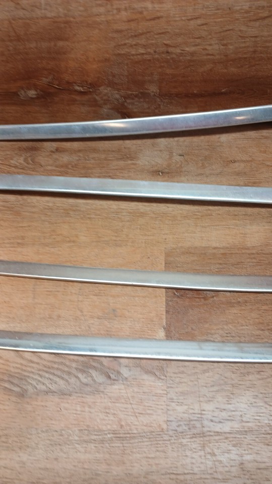 80 - 97 FORD OBS F150 BRONCO F250 F350 WINDSHIELD CHROME TRIM PIECES ...