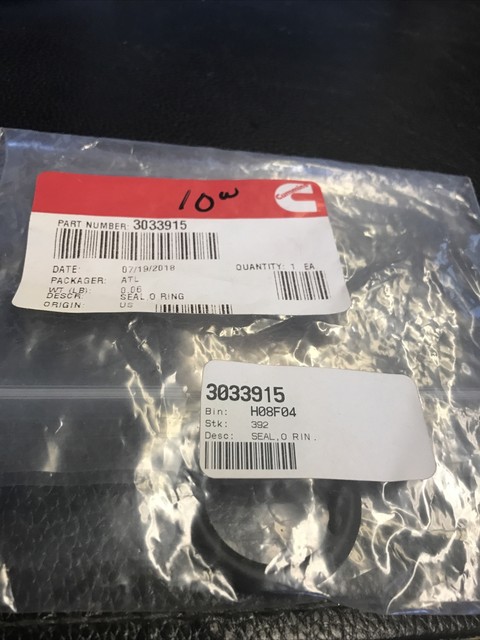 Genuine Cummins 3033915 Seal O Ring for sale online | eBay