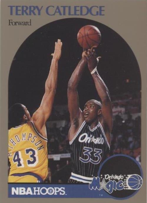 1990-91 NBA Hoops 100 Superstars - Terry Catledge #69 for sale online ...