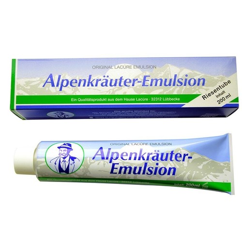 ALPENKRAUTER EMULSION - ALPIINE CREAM 2 x 200 ml selected herbs for ...