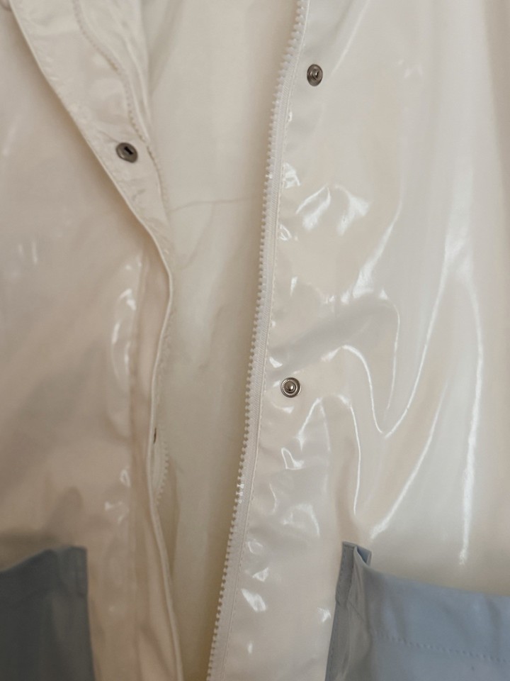 Shiny Glossy PVC Patent Plastic Vinyl Rain Coat Jacket Mac | eBay UK