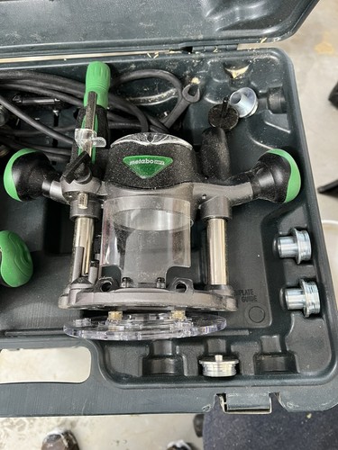 METABO HPT KM 12VC FIXED / PLUNGE ROUTER KIT, M 12VC VARIABLE SPEED ...