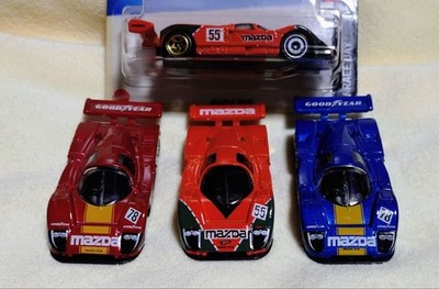 Hot Wheels MAZDA 787B set of 3 (3 colors) +1 | eBay