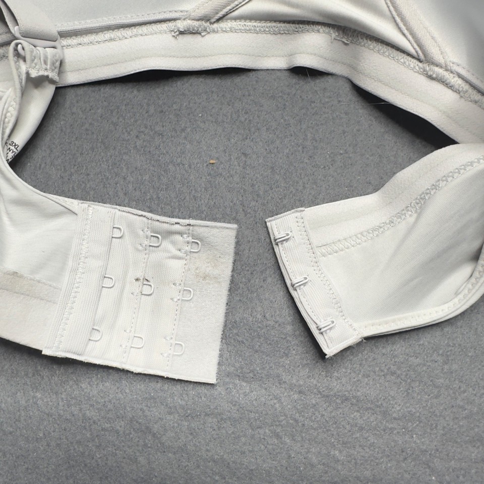 Hanes Womens Size 3XL Bra Flex Comfort Fit X-Temp Wireless White New ...