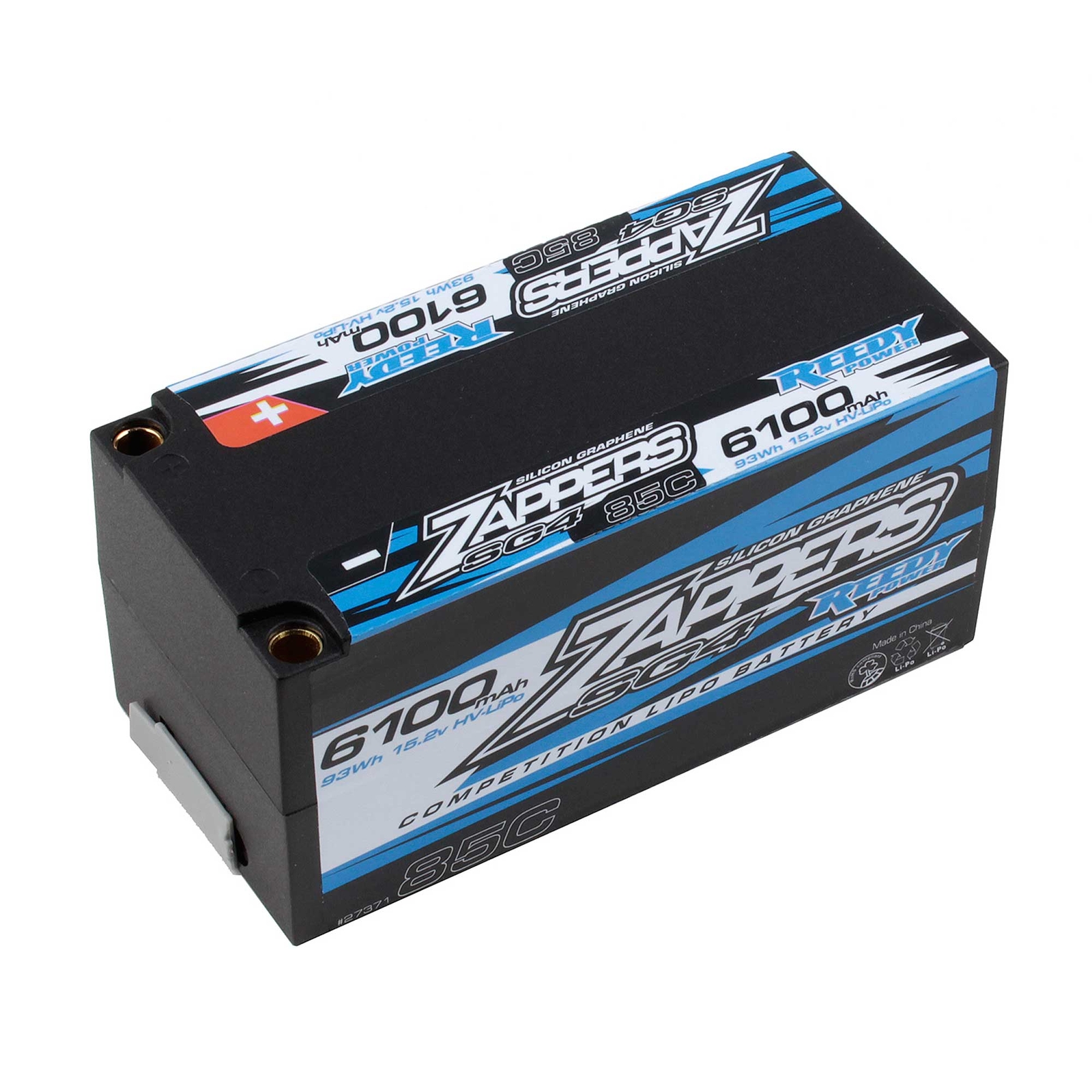Team Associated Zappers SG4 6100mAh 85C 15.2V Shorty ASC27371 Car ...