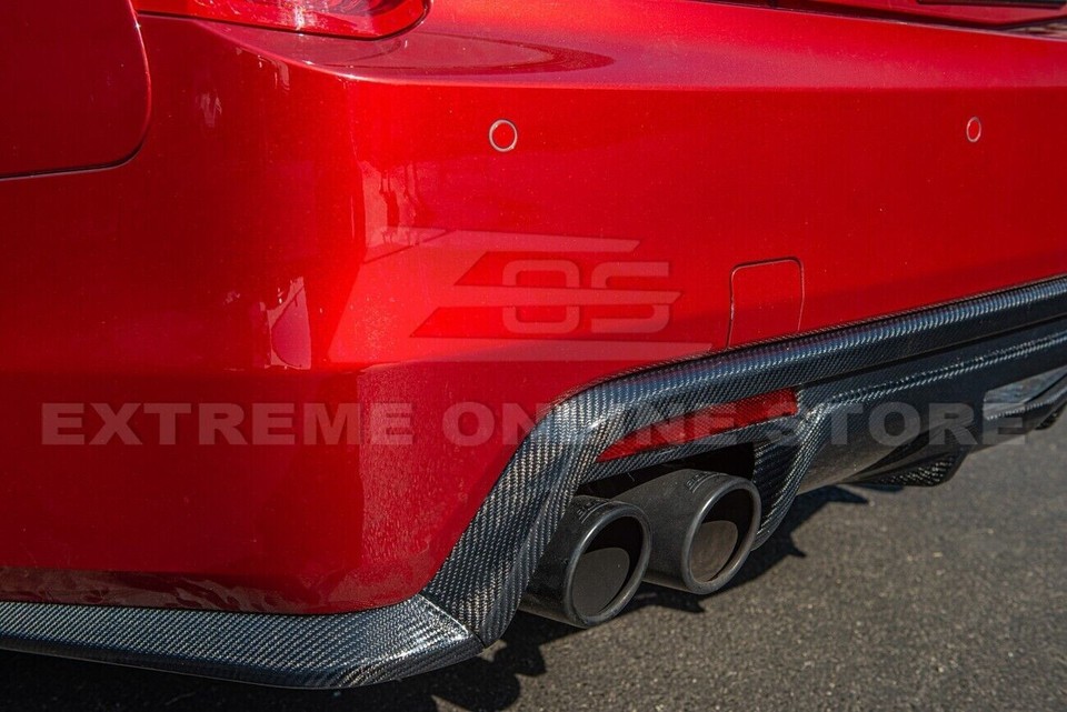 CARBON FIBER Rear Bumper Diffuser 16-19 Cadillac CTS-V GM Factory ...