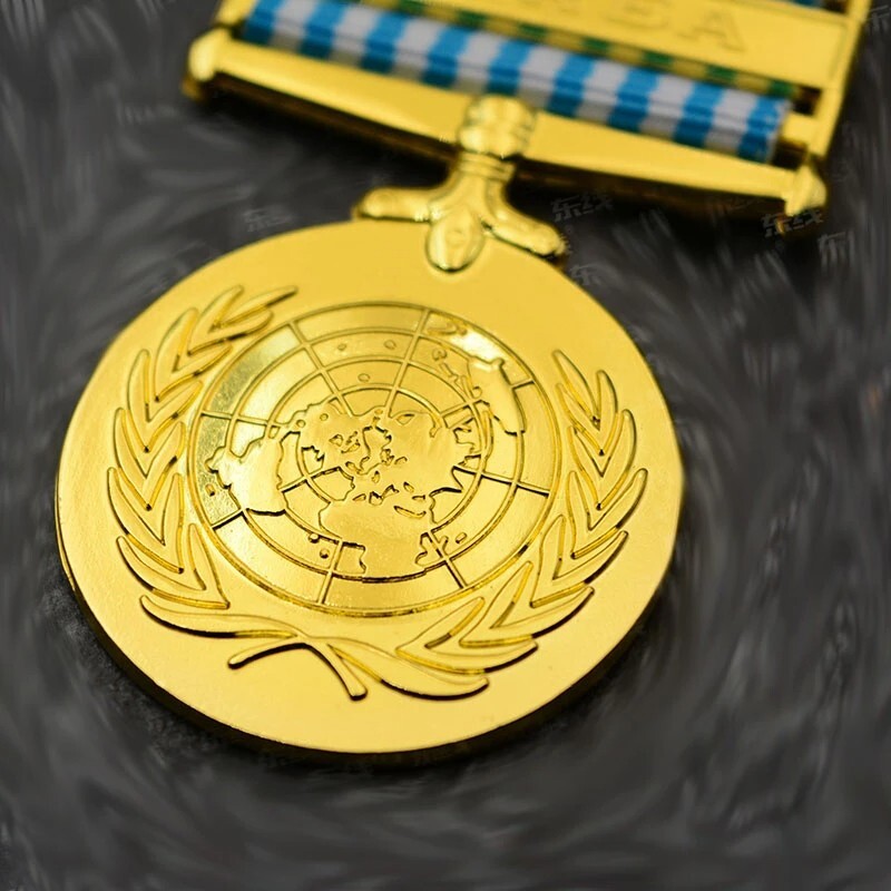 United Nations Peacekeeping Forces Medal Replica Badge Souvenir ...