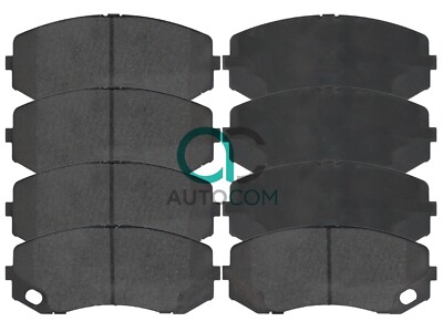 Front / Rear Brake Pads fit Mitsubishi Canter Fuso FE85P 7C14 3.9td 7 ...