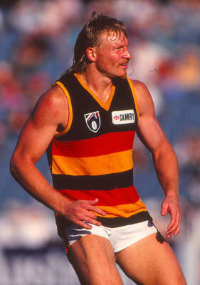 Wayne Weidemann Of The Crows Looks On Adelaide Crows Old Photo | eBay