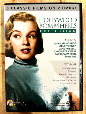 Hollywood Bombshells Collection (DVD 2011 6 Classic Movies) (Very Good) 723721582067 | eBay
