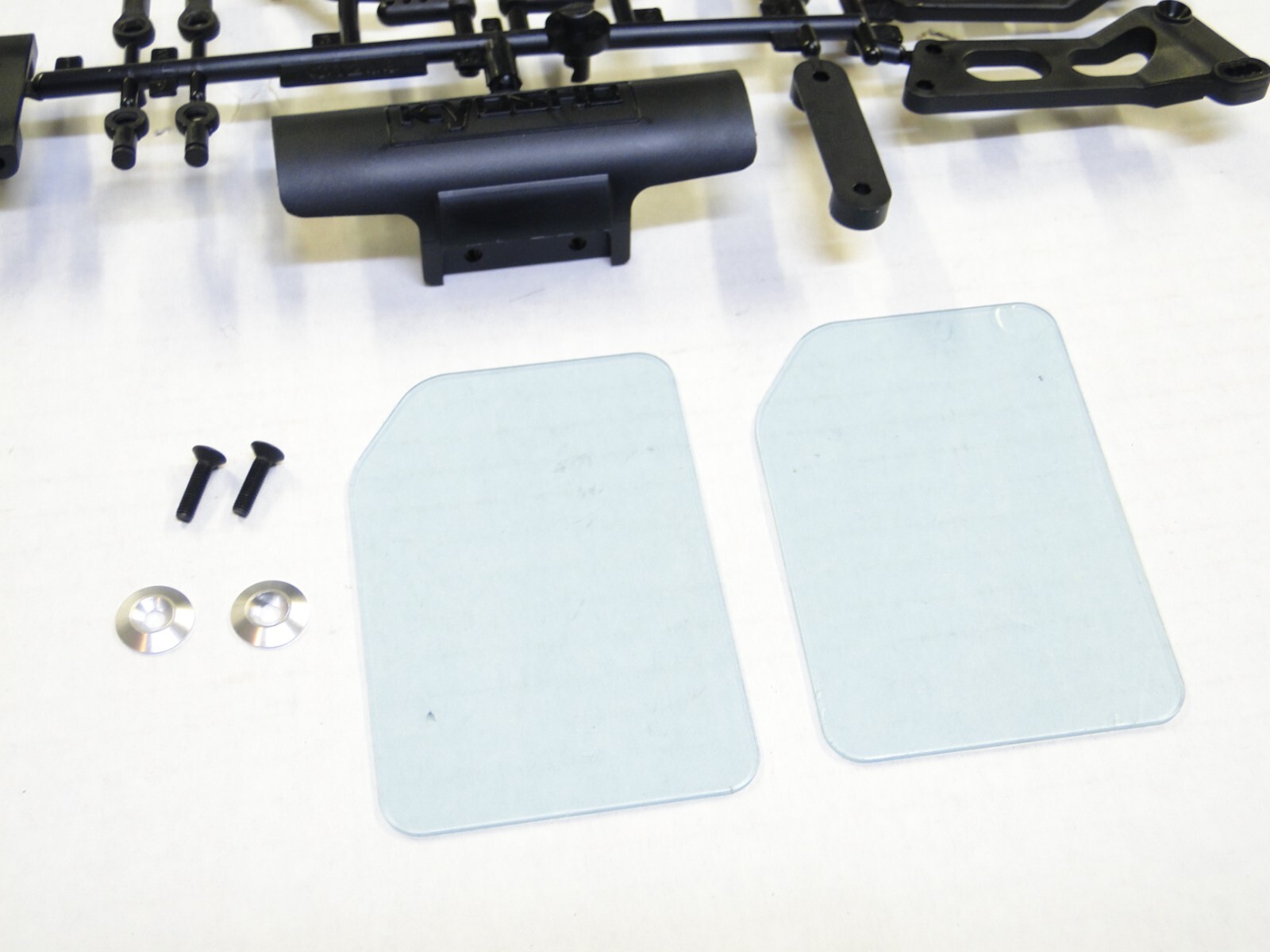 NEW KYOSHO OPTIMA MID '87 WC WORLDS Bumper & Wing Mount 60th KQ5old | eBay