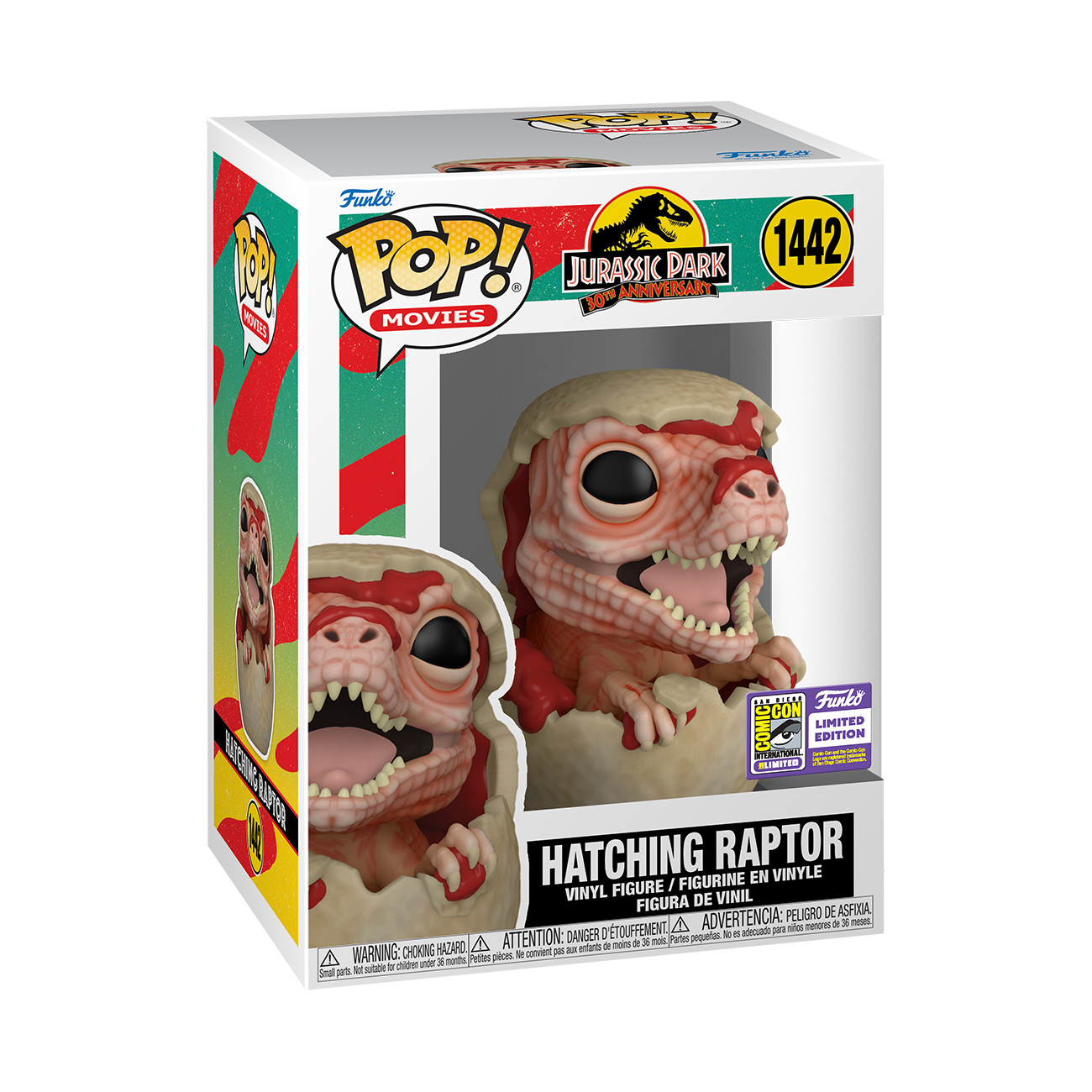 Funko Pop! Vinyl: Jurassic Park - Hatching Raptor (SDCC) - Target San ...