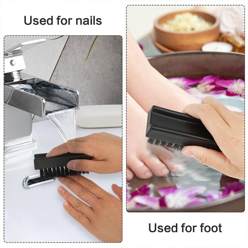 Black Finger Nail Brushes For Cleaning Nano Brush Hand Fingernail Brush ...