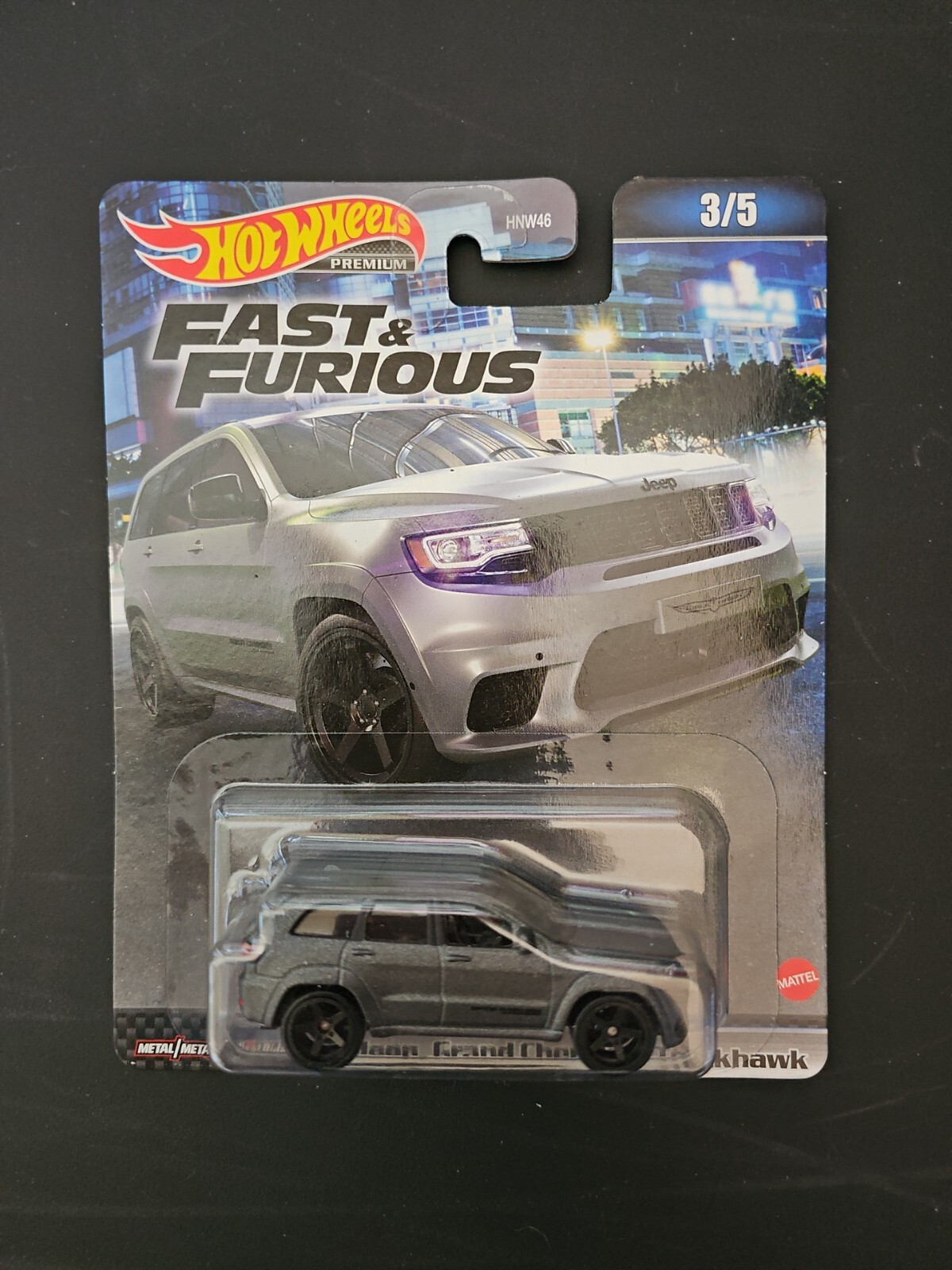 JEEP GRAND Cherokee TRACKHAWK Hot Wheels Premium FAST & FURIOUS Real ...