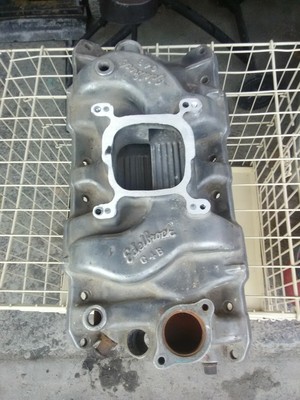 Edelbrock C4B Manifold fits 283,327,350 SBC vintage – Intake Manifolds ...