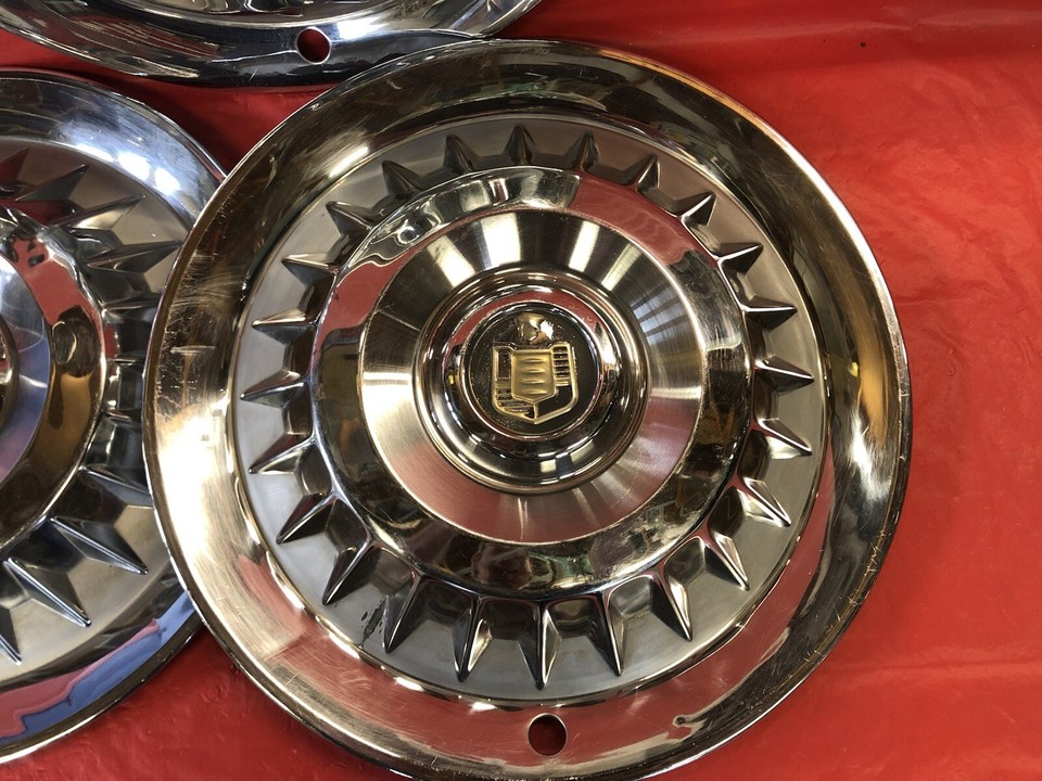 Vintage Set Of 5 1959 Mercury 14" Hubcaps Monterey Colony Park | eBay