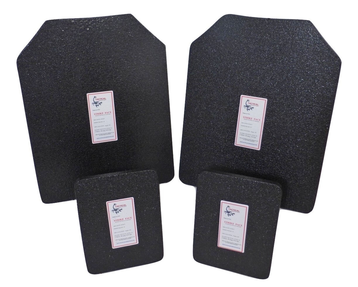 Tactical Scorpion Level IIIA Body Armor Pair Hard 11x14, 6x8 Plates ...