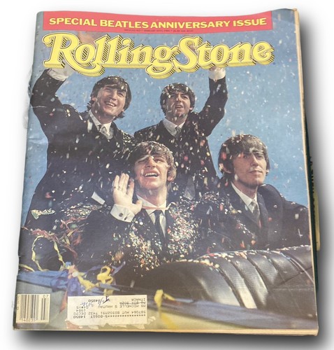 Vintage Rolling Stone 415 2/16/1984 The Beatles Anniversary Back Issue ...