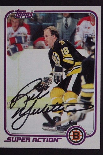RICK MIDDLETON Super Action Autographed 1981 Topps #129 Signed Card JSA ...