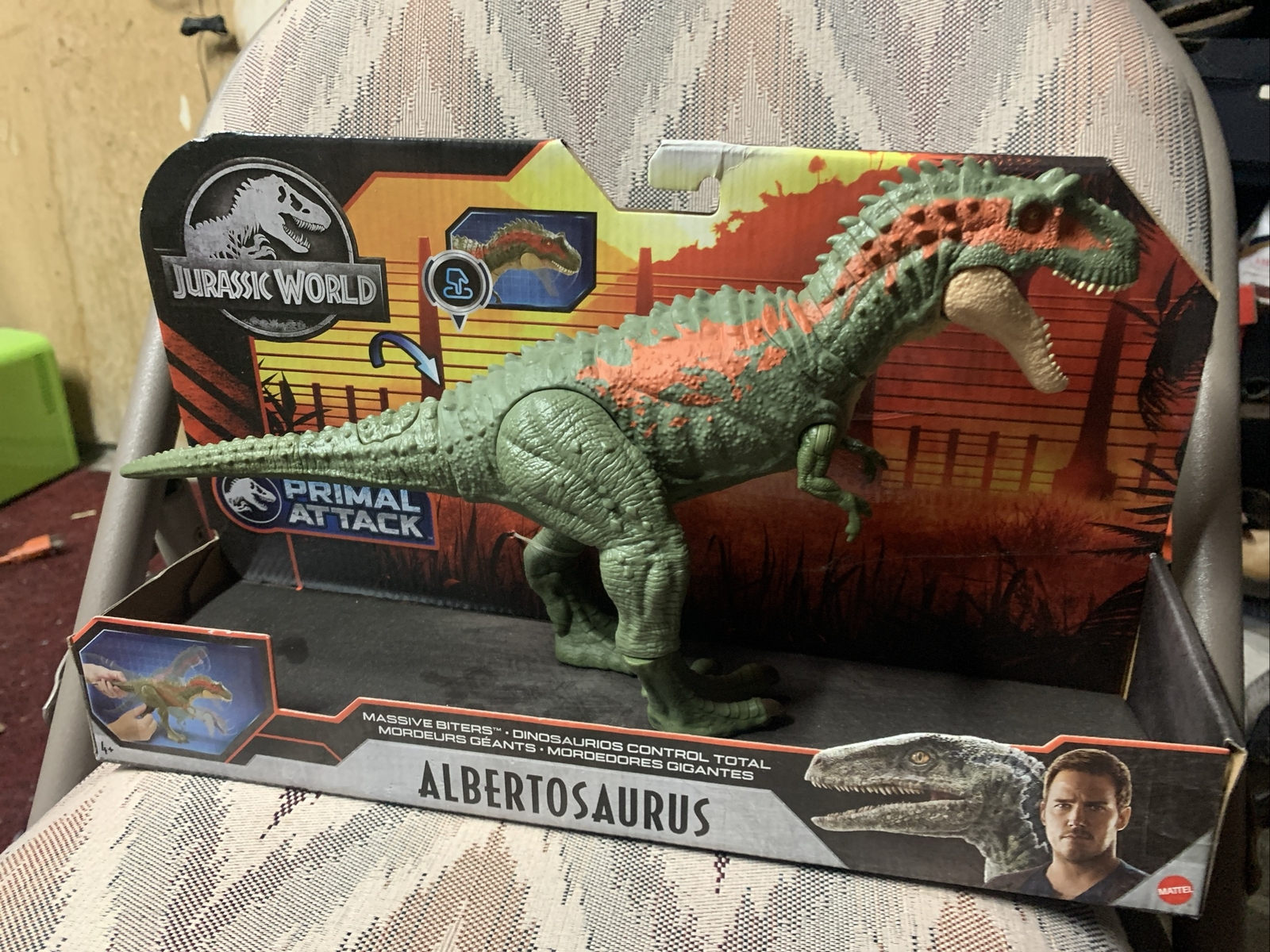 NEW 2020 Jurassic World Primal Attack Albertosaurus Massive Biters ...