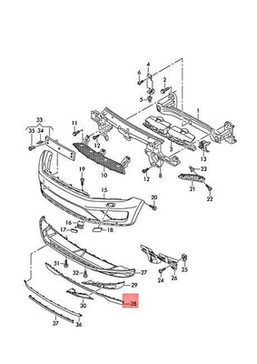 Genuine Satin black spoiler VW Touareg 7P6 7P6807110B9B9 | eBay