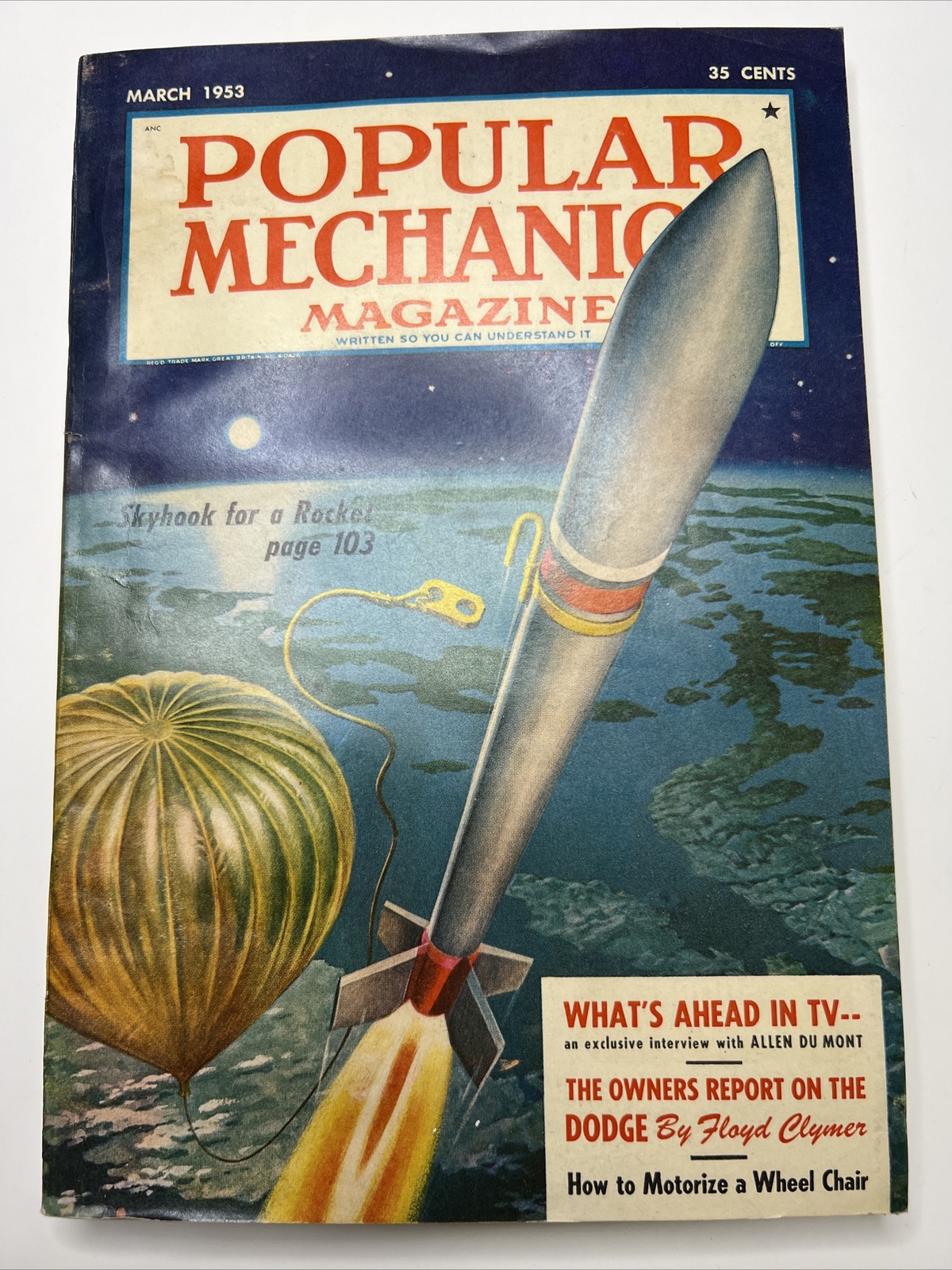 POPULAR MECHANICS MAGAZINE MARCH 1953 VINTAGE TECHNOLOGY INVENTIONS ...