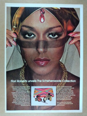 1977 Flori Roberts Scheherazade Collection Makeup vintage print Ad | eBay