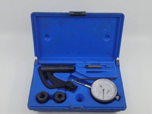 Central Tools Dial Indicator Set Depth Gauge ".001 With Case | eBay