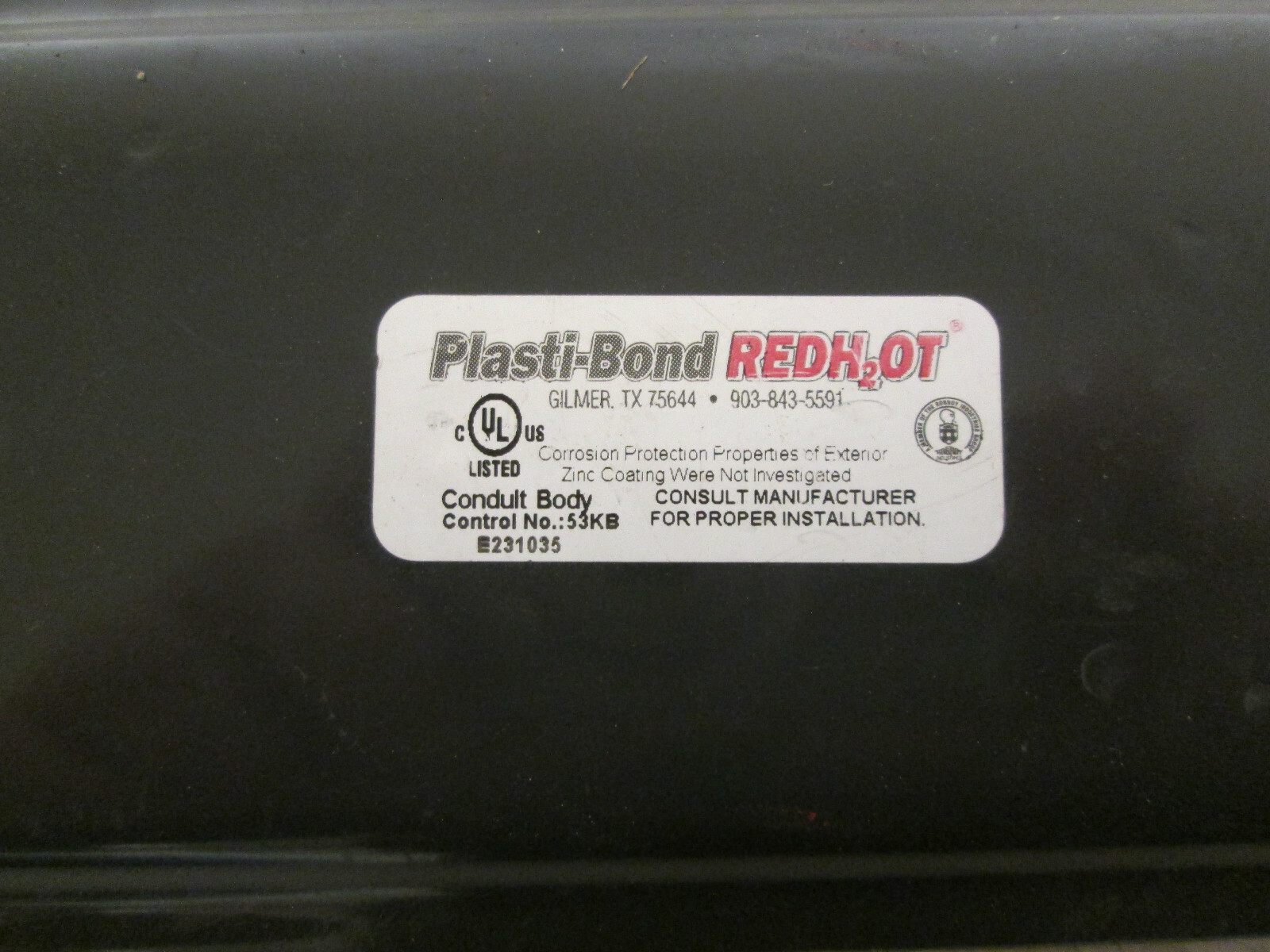 Plasti-Bond Robroy PVC Coated Cover 7-1/4" 3-1/4" | eBay