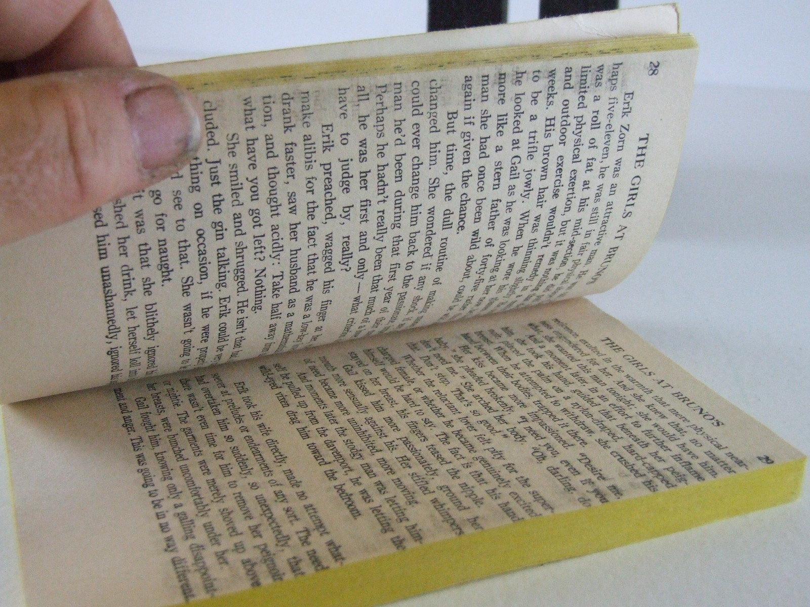 The Girls at Bruno's by Tony Calvano Sleaze GGA Vintage Paperback | eBay