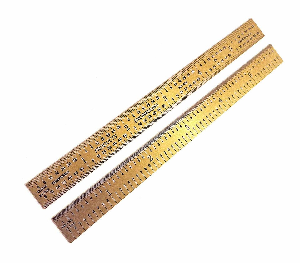 PEC Tools Flexible 12" 5R Titanium Nitride Coated Scratch Resistant ...