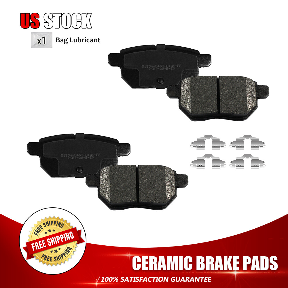 Rear Ceramic Brake Pads for Toyota Corolla Matrix FWD Prius Lexus ...