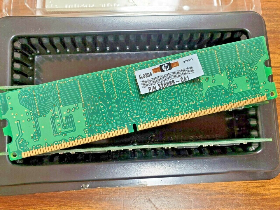 Lot of 2 - Samsung 128MB DDR PC3200 CL3 PC3200U-30441-C3 Memory RAM ...