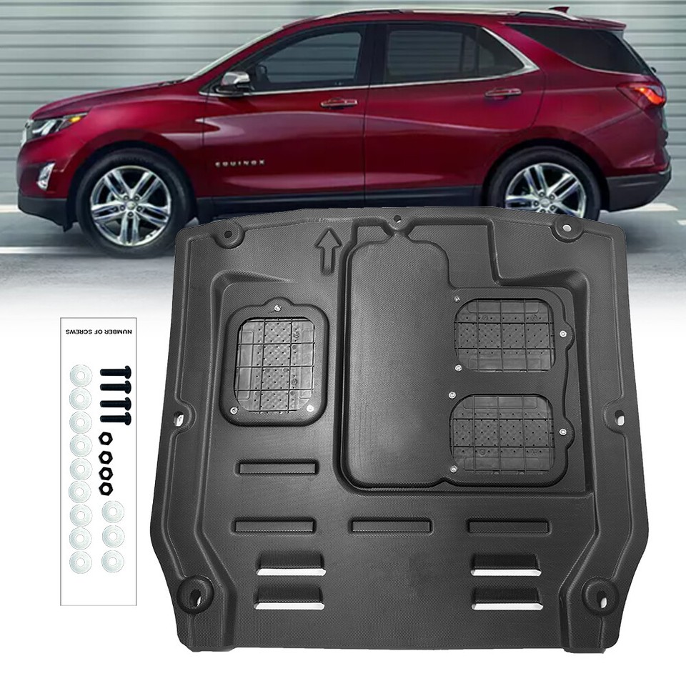 Front Engine Under Cover Car Splash Shield Fit For Chevrolet Equinox ...