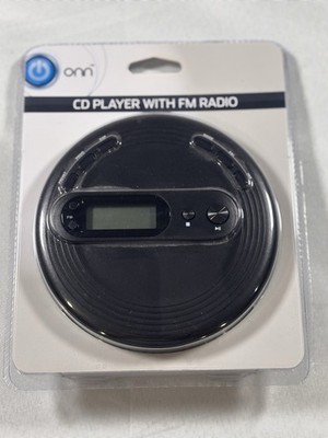 Onn CD Player With FM Radio and LCD Display | eBay