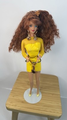 VTG 1992 Barbie Midge Earring Magic Doll w/ Dress Earrings Ring #10256 ...